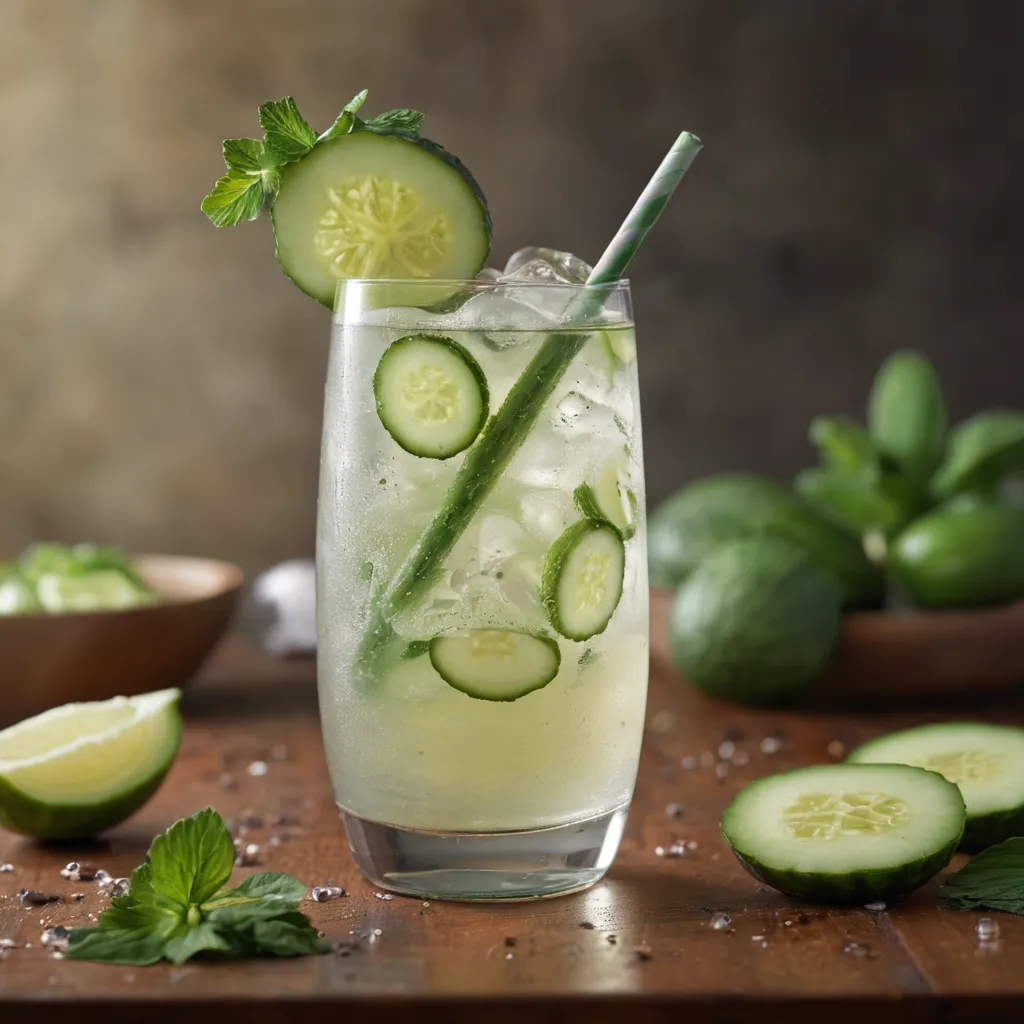 Discover the Art of Cucumber Mixed Drinks