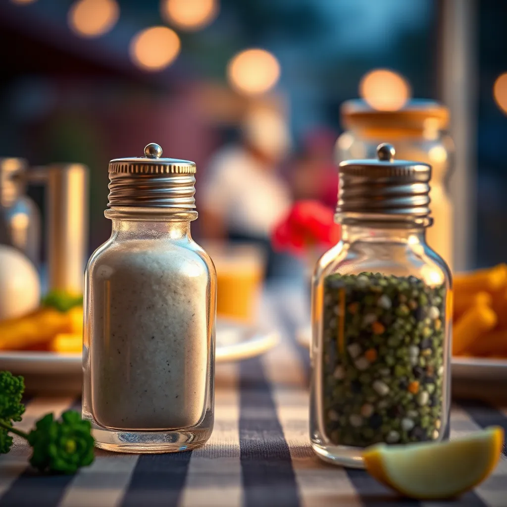 Picnic Salt and Pepper Shakers: Elevate Your Dining